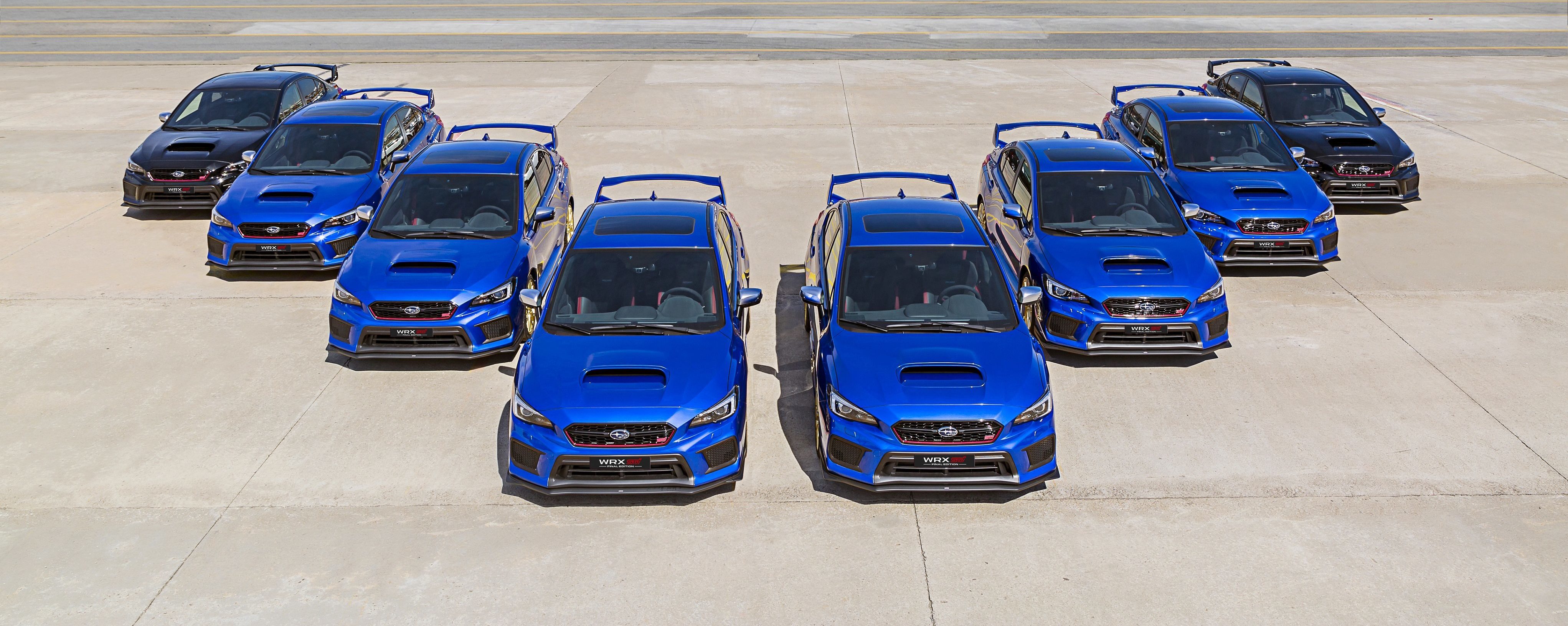 Subaru WRX STI Final Edition: La leyenda de nuestros 8 samuráis ...